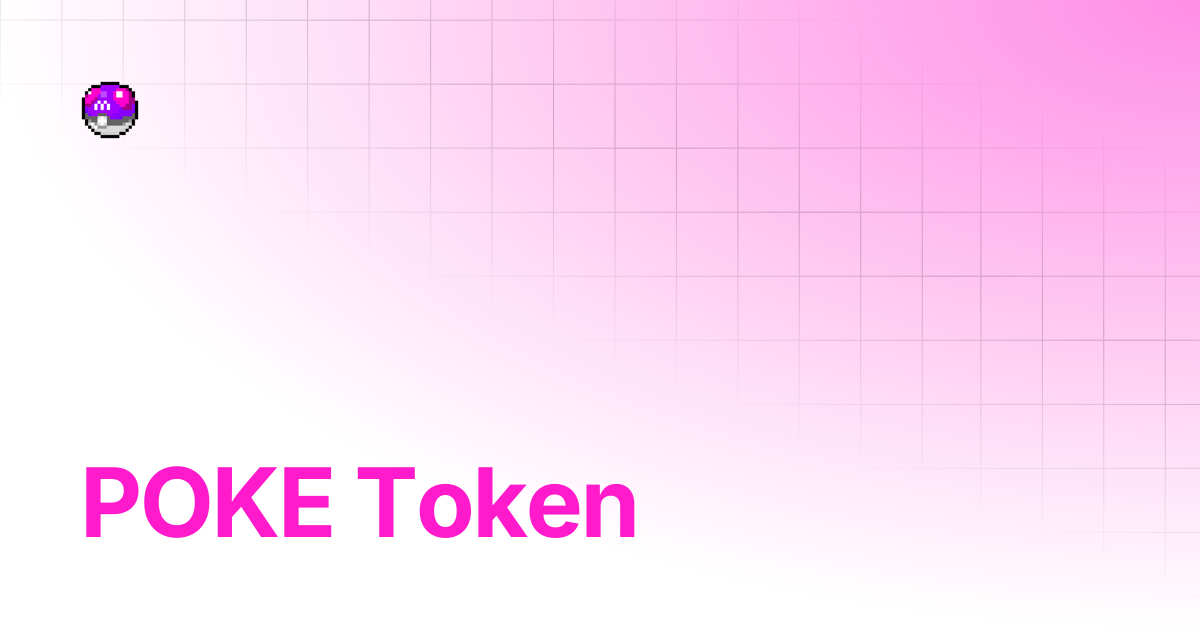 POKE Token | Pokemind